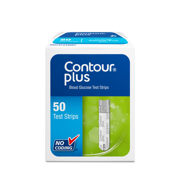 Contour Plus test strips 50pcs | Mannings Online Store