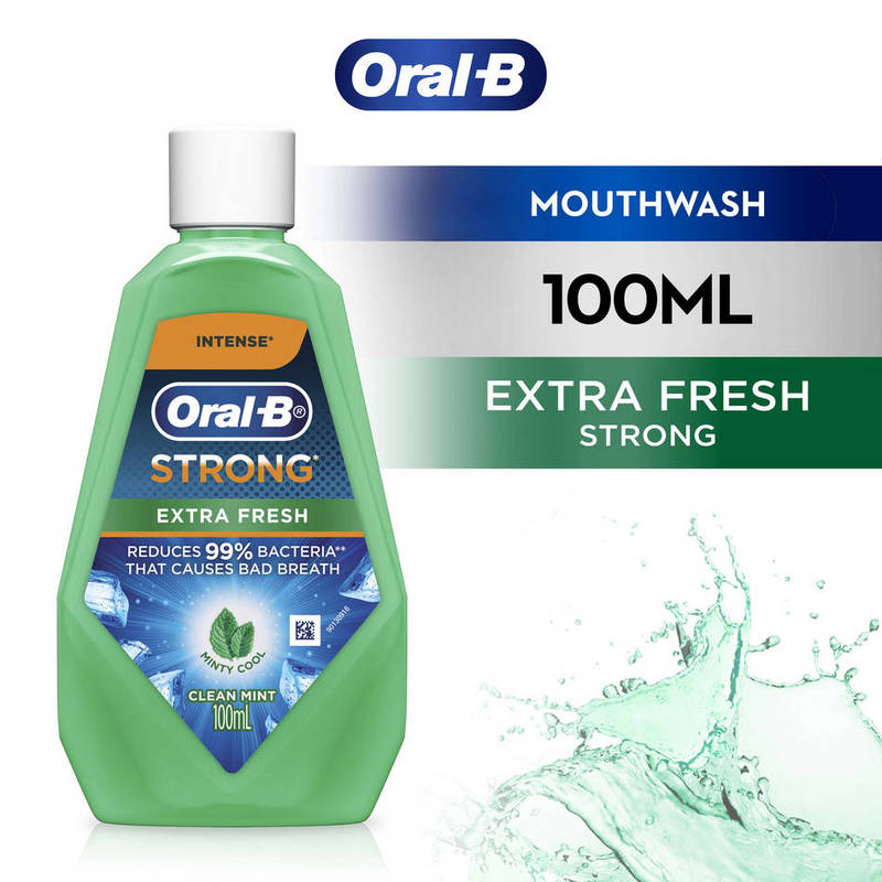 Oral-B Extra Fresh Mouthwash 100 ml | Guardian Singapore Oral-B Extra Fresh Mouthwash 100 ml | Guardian Singapore