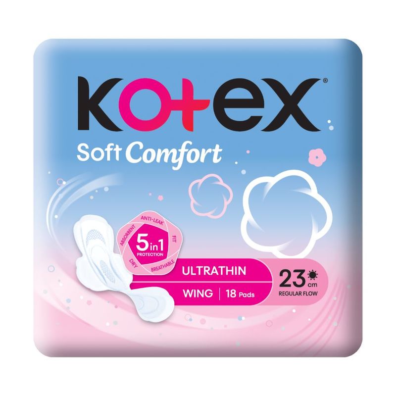 Kotex Comfort Soft Ultra Thin 23cm | Sanitary Napkins | Sanitary Care ... Kotex Comfort Soft Ultra Thin 23cm | Sanitary Napkins | Sanitary Care ...